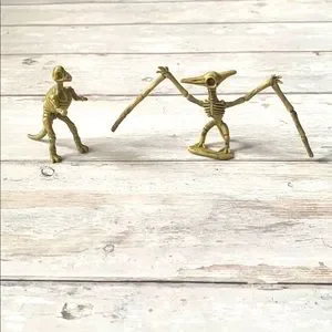 Dino-Mite | Toys | Dinosaur Skeleton Figurines Set Of 2 Trex Raptor ...